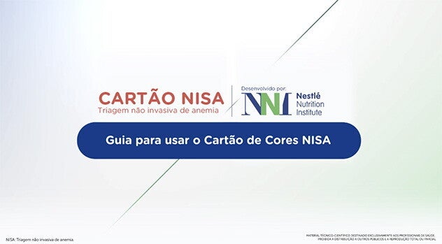 CARTÃO NISA: triagem não invasiva de anemia
